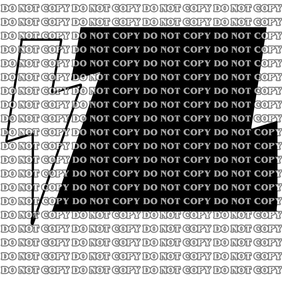 Lightning Bolt Wrap and Offset SVG – daniellespencerexclusive